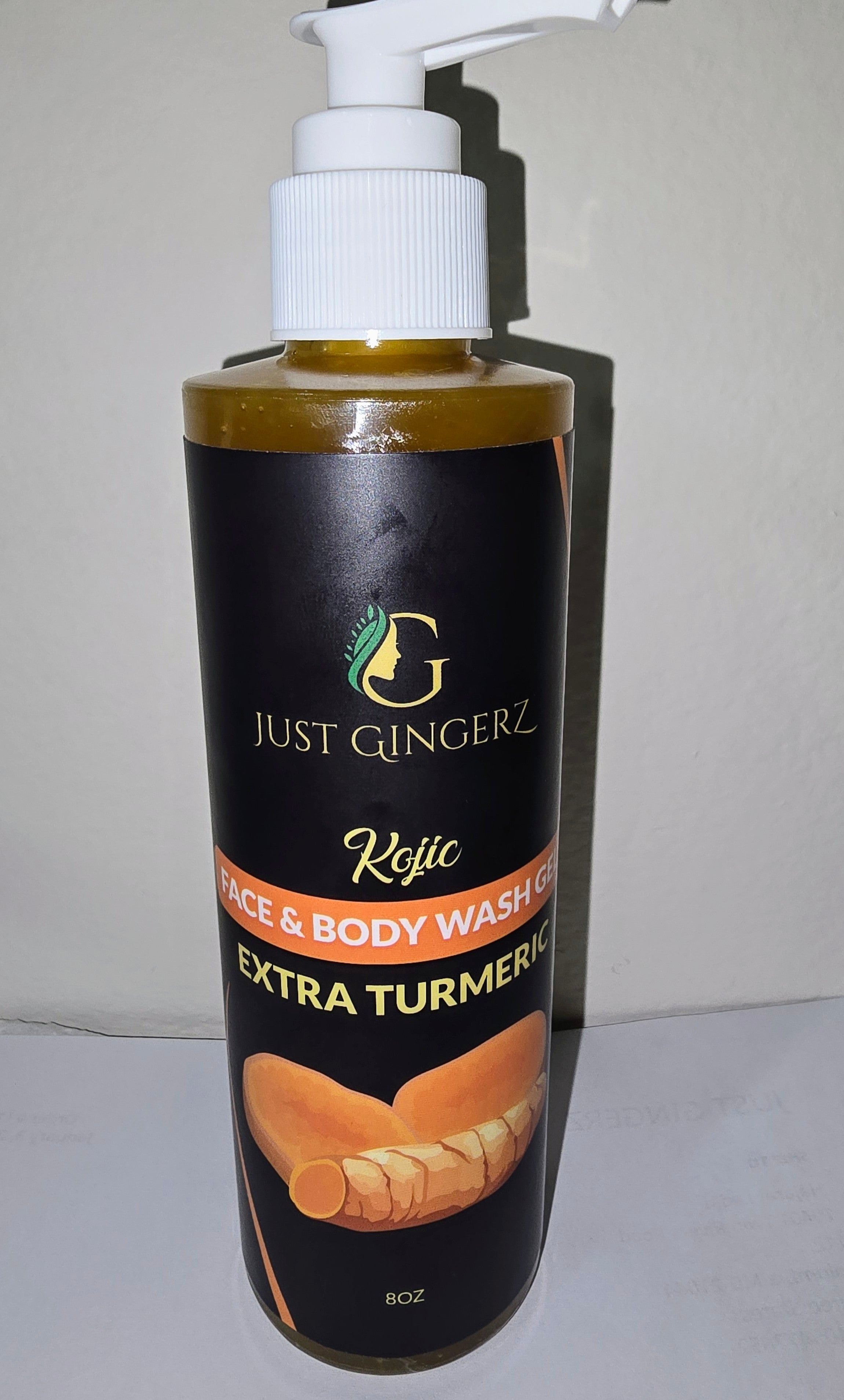 JG Face and Body Wash Gel Extra Turmeric – Just Gingerz