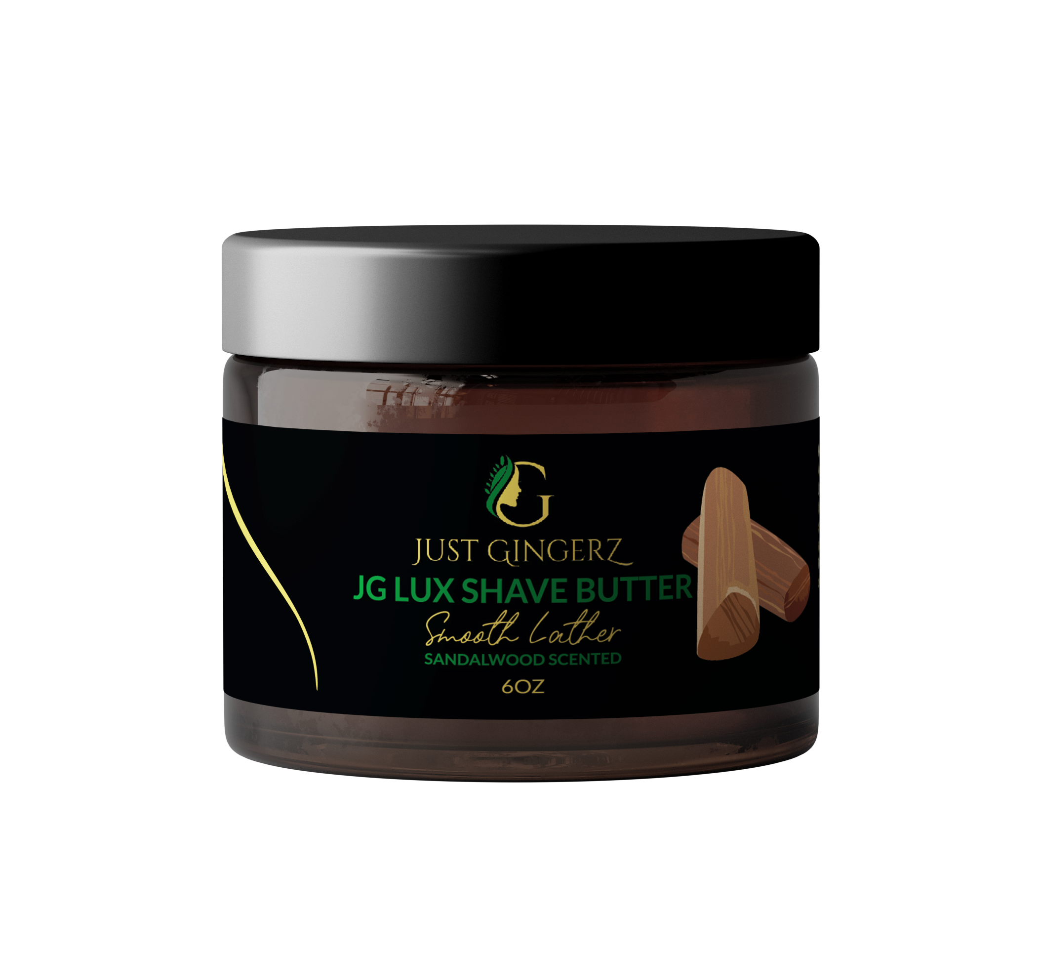 JG Lux Shave Butter Smooth Lather (Sandalwood Scented) – Just Gingerz